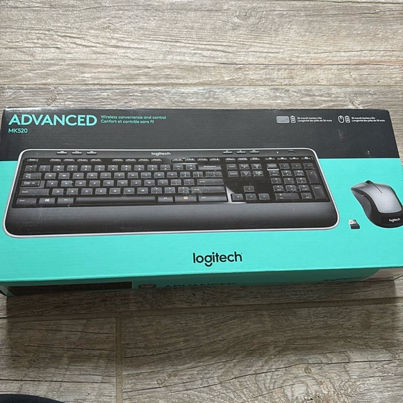 Logitech | Computers, Laptops & Parts | Logitech Advanced Mk52 Wireless Keyboard And Mouse Set ...